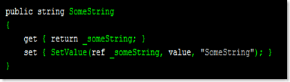 Parsimony: Generic SetValue Method for INotifyPropertyChanged
